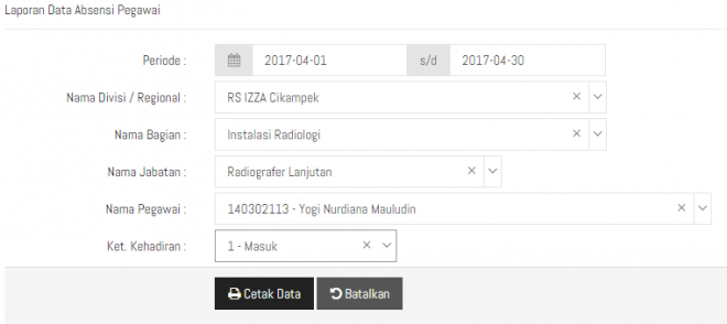 Tutorial Laporan HRD&Payroll | Tutorial