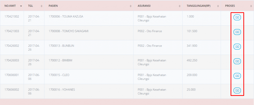 Tutorial Menu Transaksi Medik | Tutorial