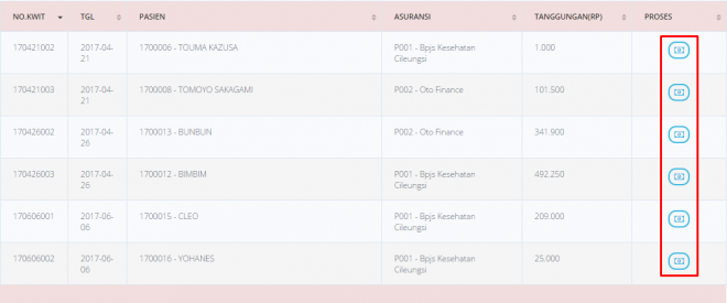Tutorial Menu Transaksi Medik | Tutorial