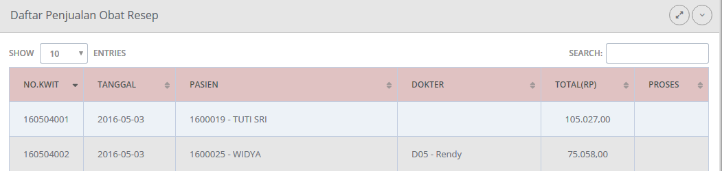 Tutorial Menu Data Transaksi | Tutorial